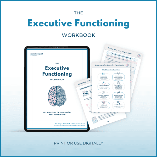 The Executive Functioning Workbook | Neurodivergent Insights