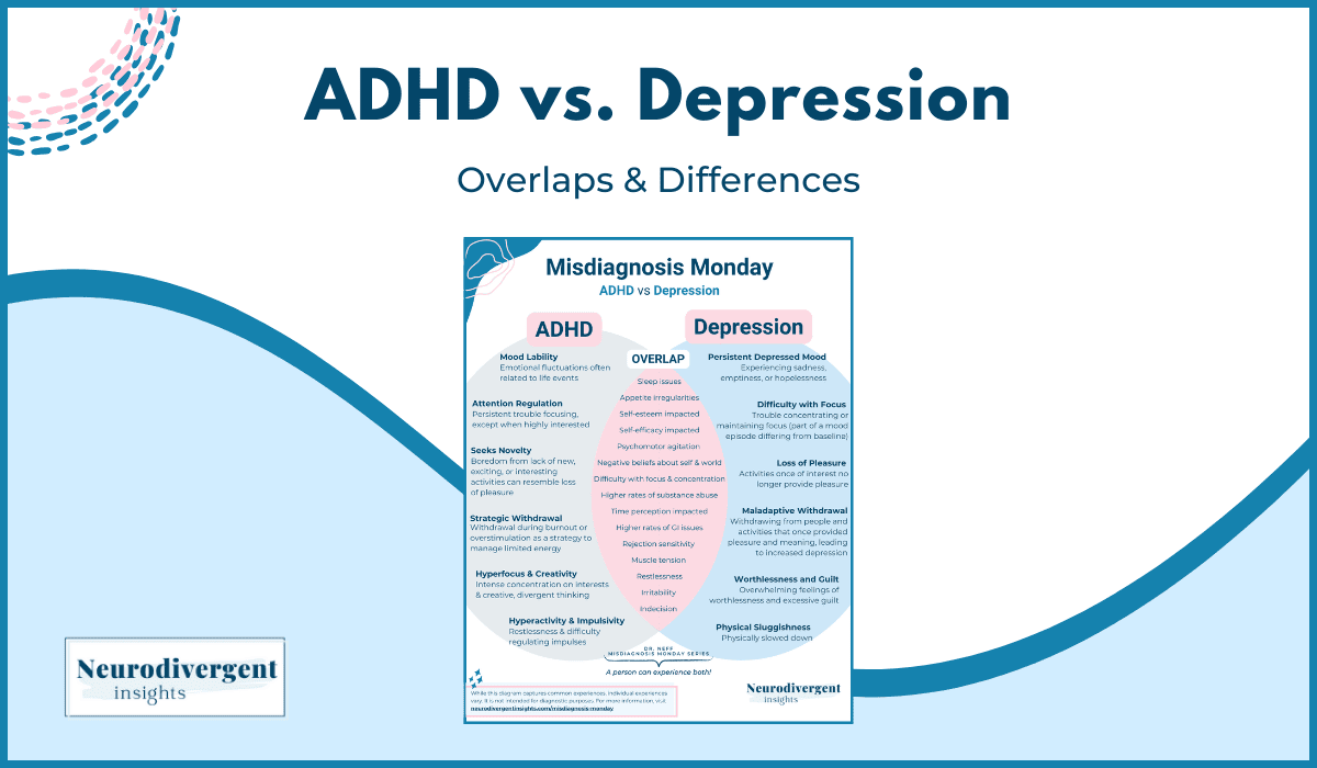 ADHD vs. Depression | Neurodivergent Insights