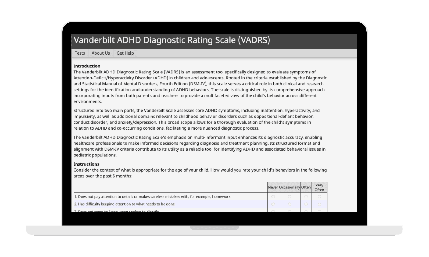 Top ADHD Screening Tools | Neurodivergent Insights